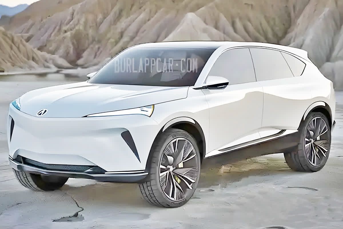 2025年発売予定のアキュラ新型EV、攻撃的デザインのCGレンダリングが公開され話題に