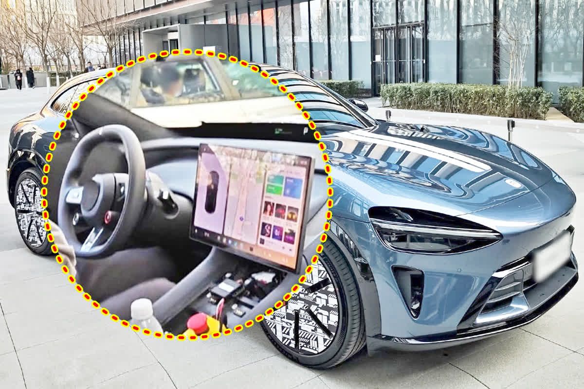 「中身もヤバかった」…シャオミ「YU7」のインテリア画像が流出！レベル3自動運転＋ツートン高級内装が現実に