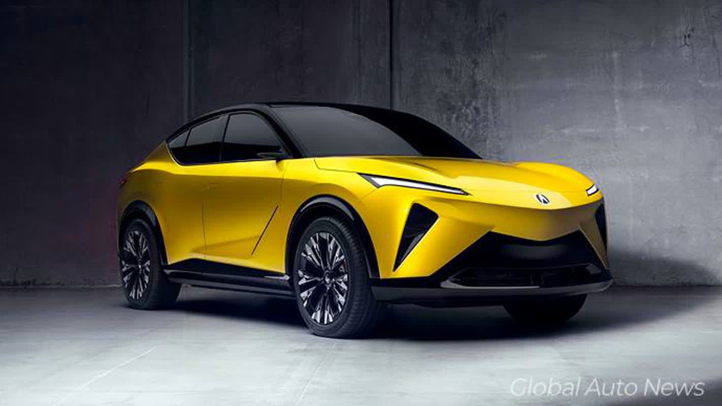 アキュラ初の独自EV SUV『RSX』公開！2025年発売へ…デュアルモーターAWDと新世代OS搭載